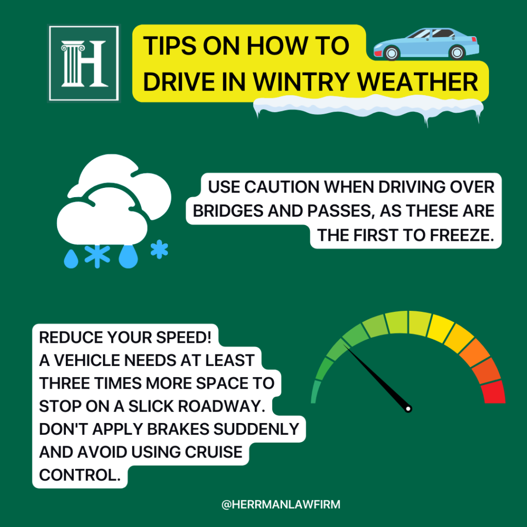 Tips on How to Drive in Winter Weather | Herrman and Herrman