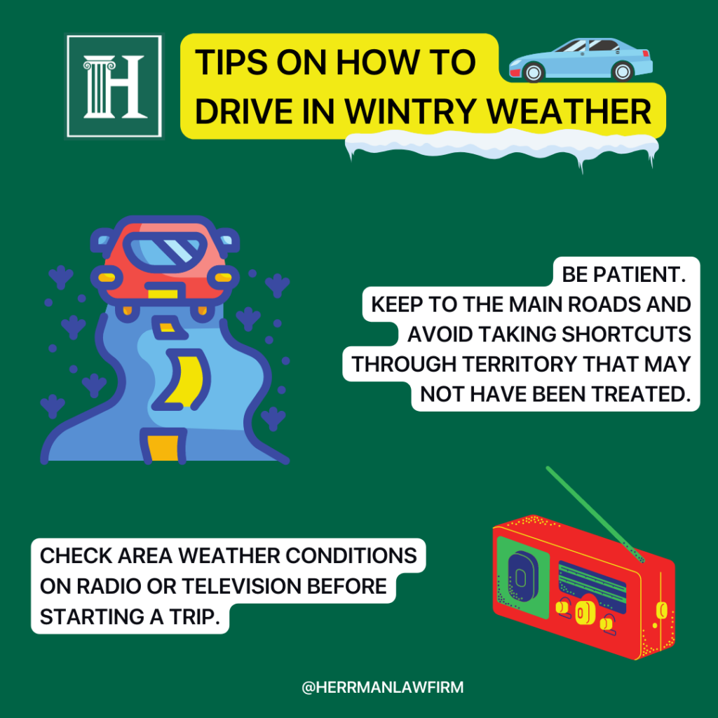 Tips on How to Drive in Winter Weather | Herrman and Herrman