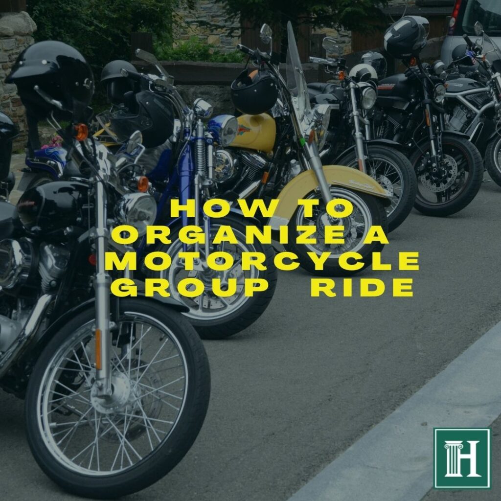Tips on How To Organize a Motorcycle Group Ride